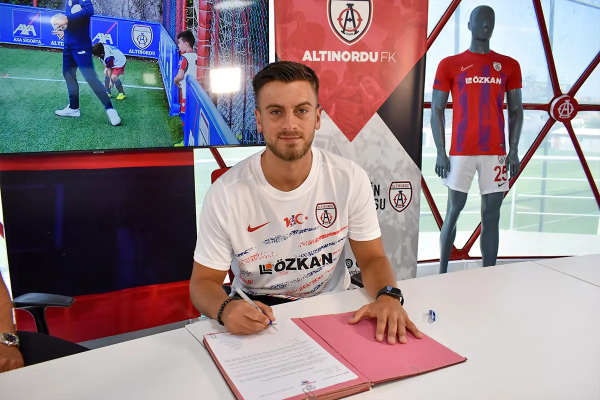 Altınordu'nun gurbetçisi Emir Can Gencel iddialı konuştu: ''Şampiyonluk ...